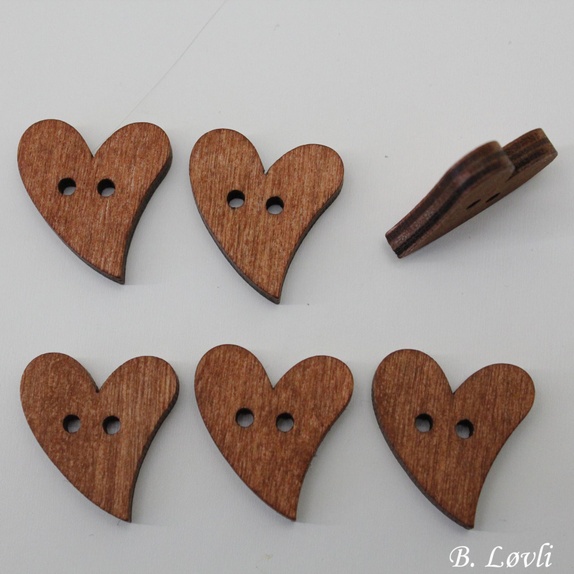 Hjerteknapper - Epla