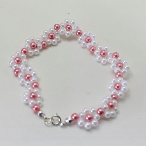 Daisy roser armbånd med øredobber - Epla