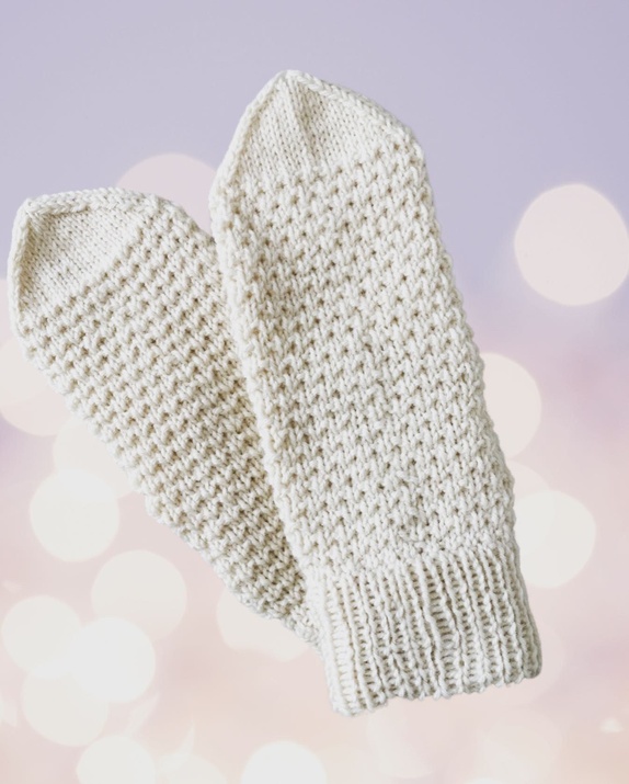 Votter i ull - Str liten dame - Epla