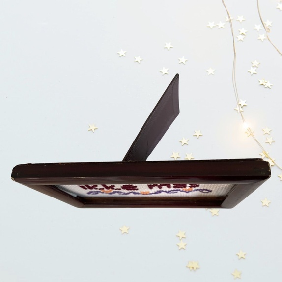 Geriljabroderi med vintage ramme - Epla