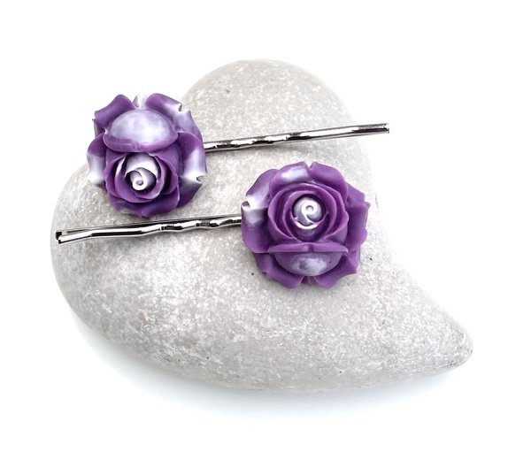 LILLA ROSER hårspenner - Epla