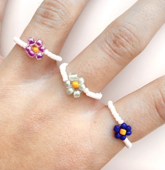 3 stk søte ringer - Epla