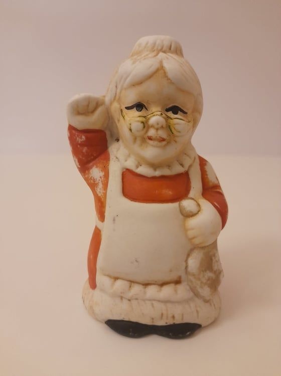 Vintage, salt og pepper sett - Epla