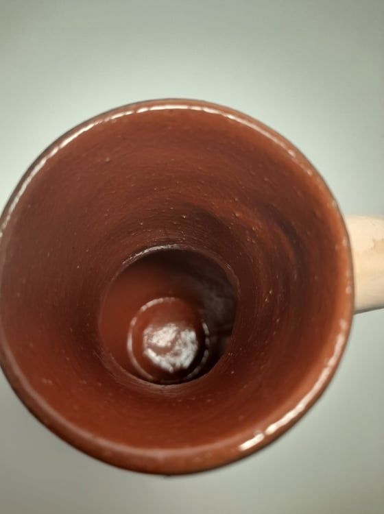 Vintage mugge i keramikk - Epla