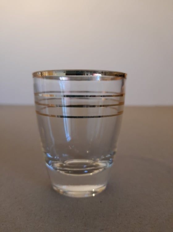 Vintage snaps glass 6 stk. - Epla