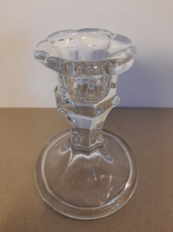 4 lysestaker i glass - Epla