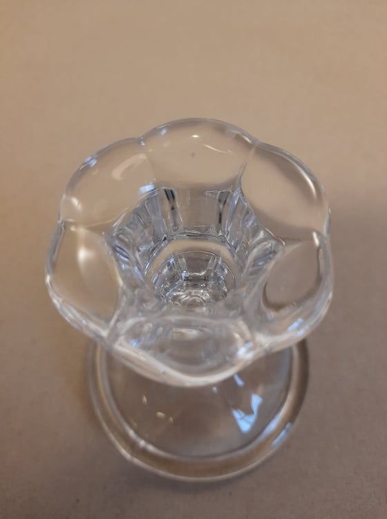 4 lysestaker i glass - Epla