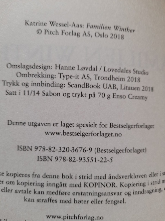 " Familien Winther " - Epla