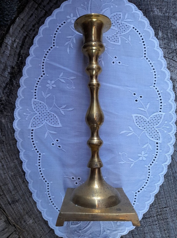 Lysestake i messing - Epla