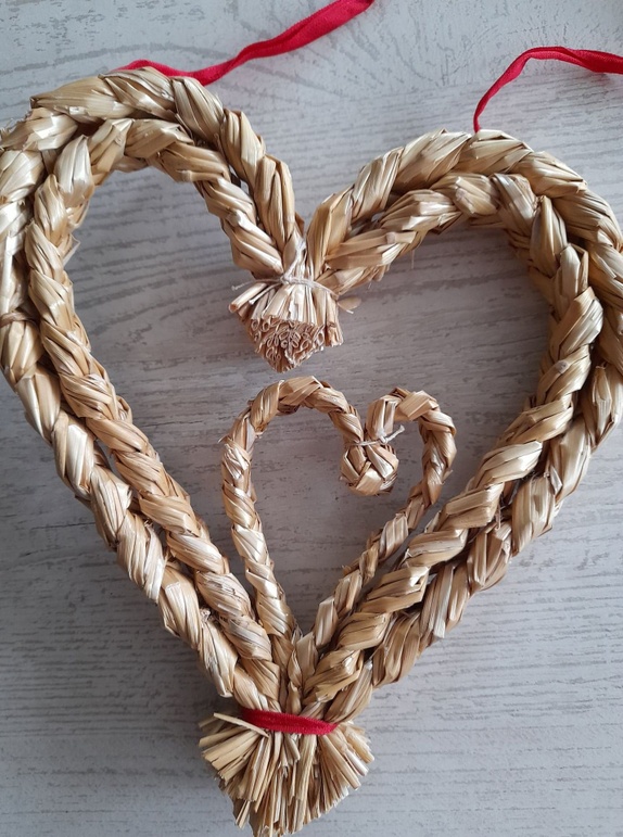 Julepynt " Hjerte " - Epla