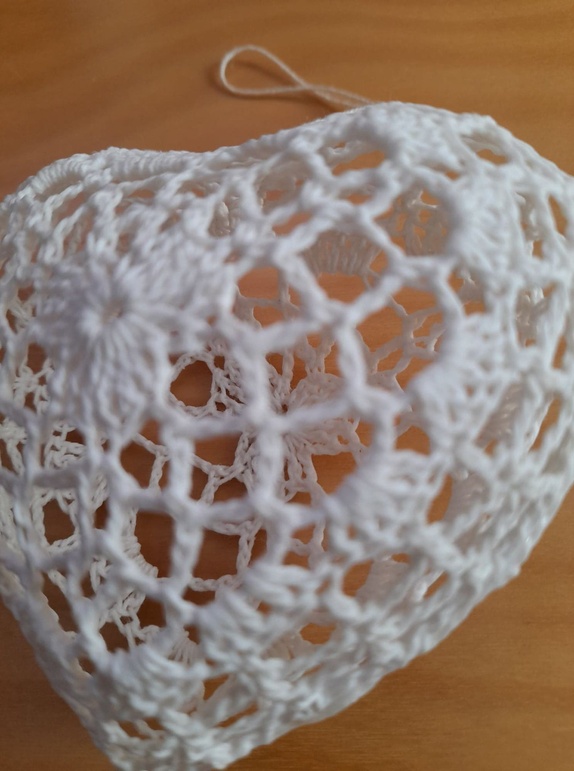 Heklet hjerte - Epla