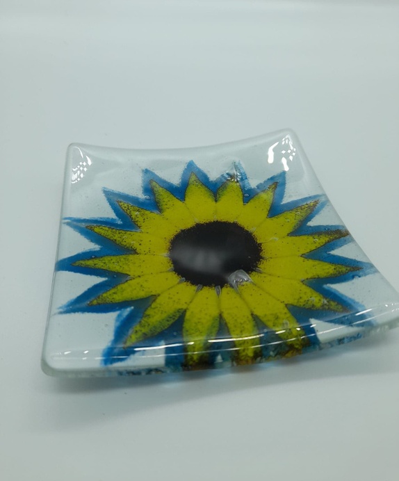 Små fat i glass - Epla