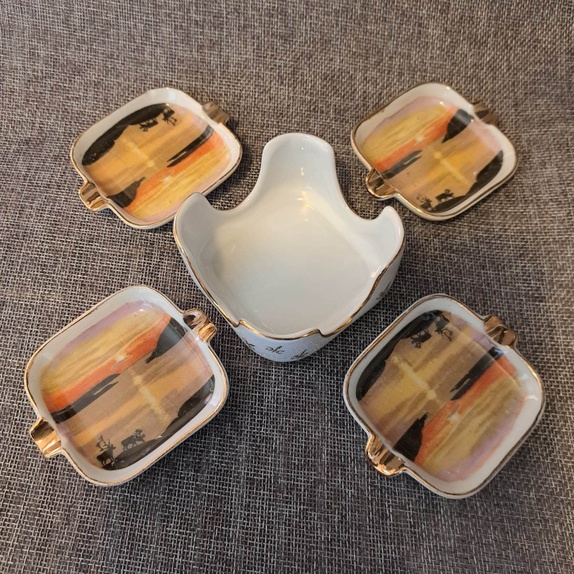 Vintage askebeger - Epla