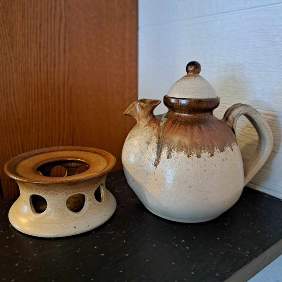 Flott Te kanne. Signert - Epla