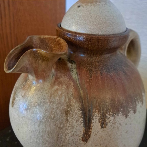 Flott Te kanne. Signert - Epla