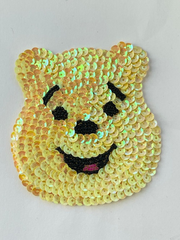 Sypåmerke med paljetter - Epla