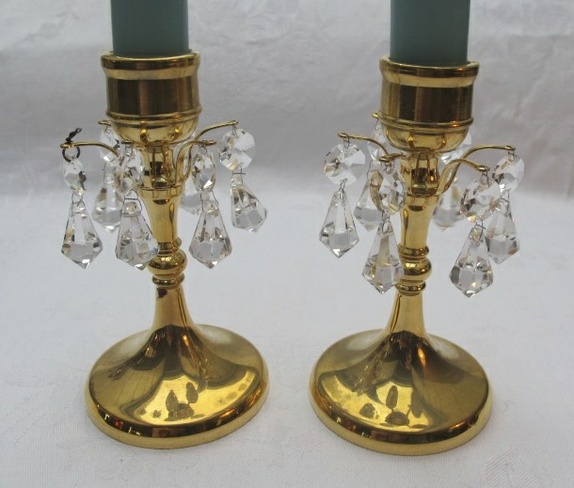 "Gold For Light" - Gullfargede lysestaker - Epla