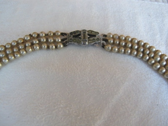 "Klassiske perler x3" ♥ Vintage smykke fra 50/60-tallet - Epla