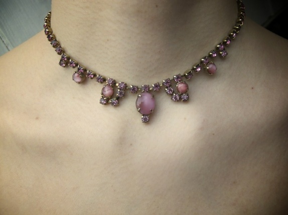 "Min Rosa Favoritt" - Vintage smykke fra 60-tallet - Epla