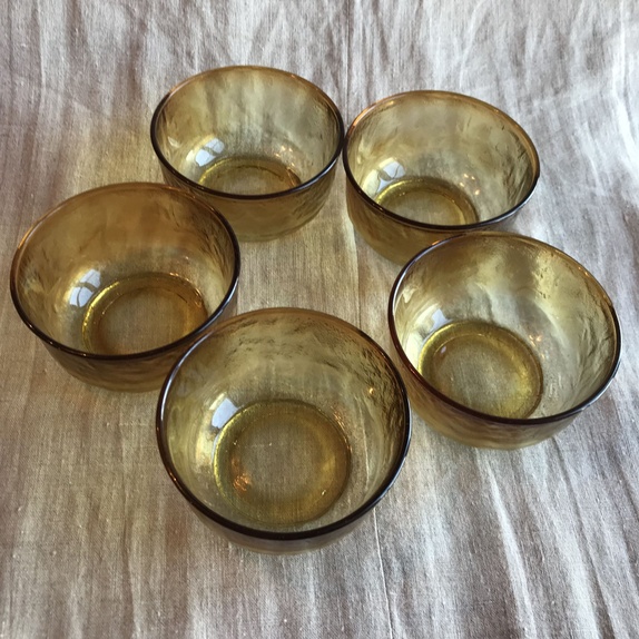 Retro skåler, 5 stk. - Epla