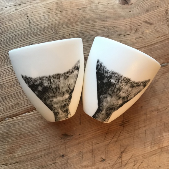 Fiskehale kopp, liten. 2.stk. - Epla