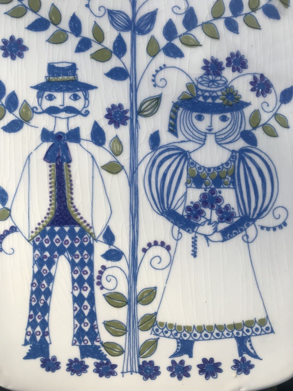 Platte / Smørefjøl, Figgjo Flint - Epla