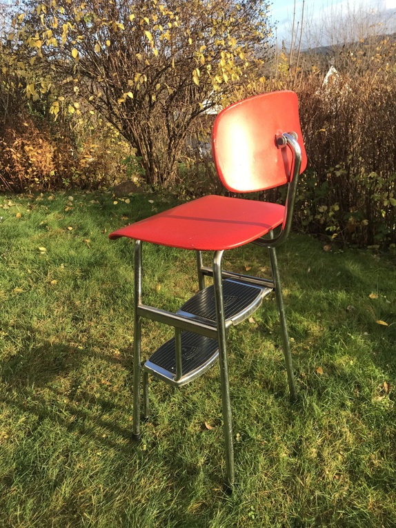 Ero nr. 24, Stål & Stil. Trappestol - Epla