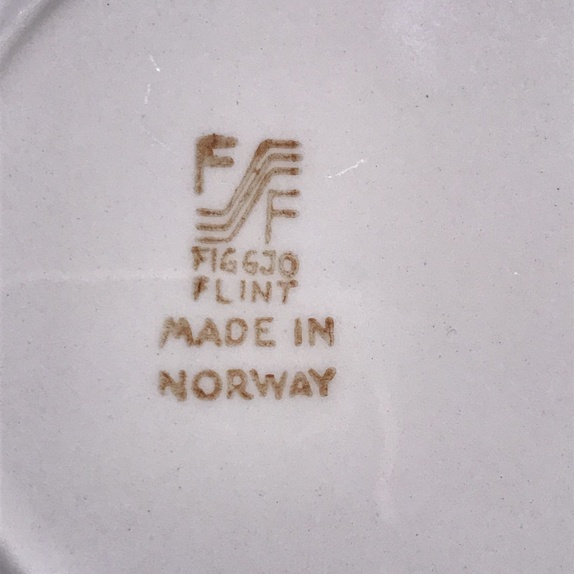 "Blå Grete" dessertskåler, Figgjo - Epla