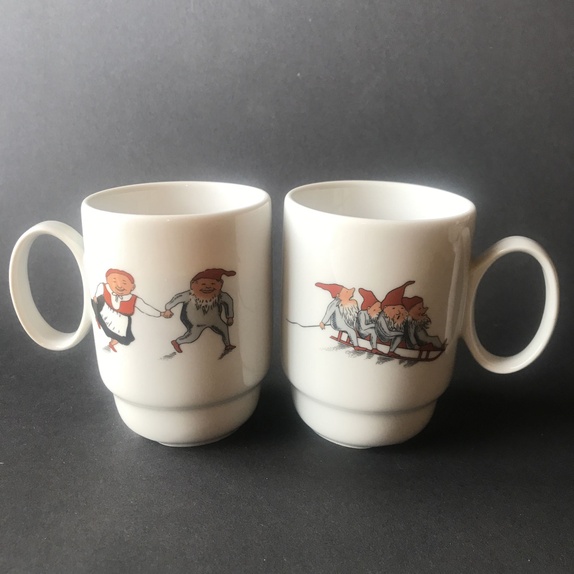 Nisseservise PP. kaffekrus 2 stk. - Epla