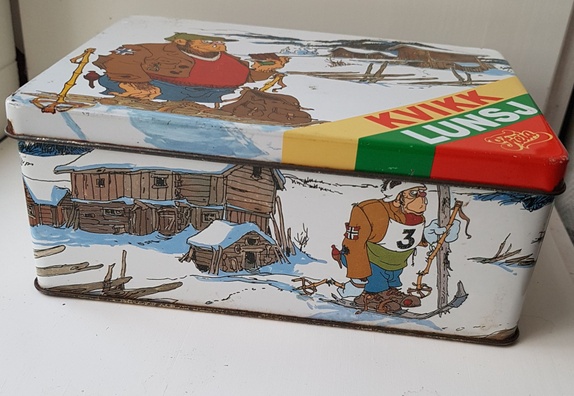 Kvikk Lunsj - Matboks - Flåklypa - Epla