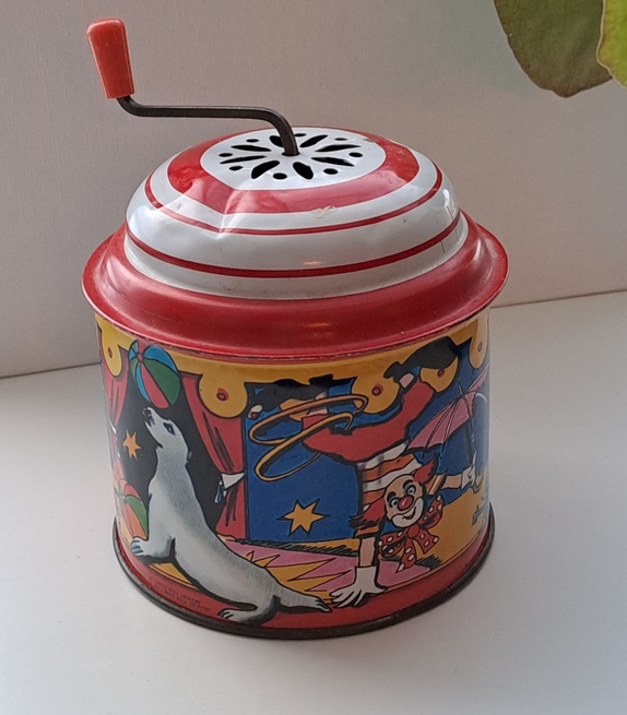 Spilledåse - Vintage - Epla