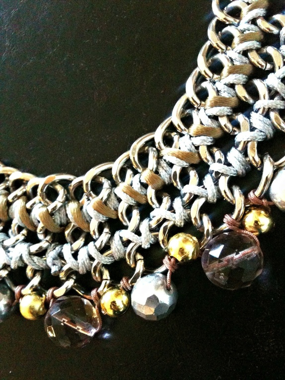 Goldmine inspirert statement smykke - Viola - Epla