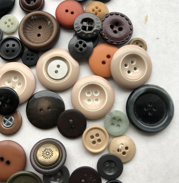 Samling knapper høst 70g - Epla