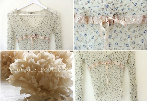 ROMANTISK BLUSE - Epla