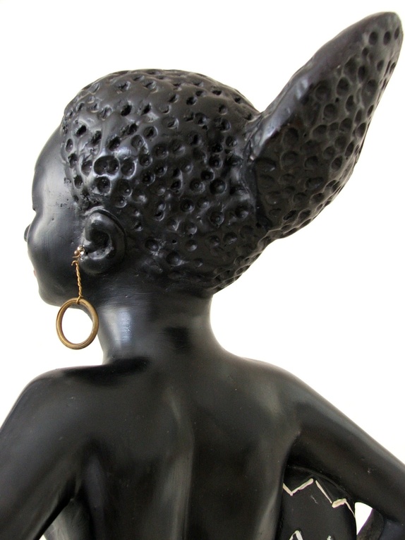 ORIGINAL 1950- TALLS NEGERDAME. ( Reservert B.Løvaas ) - Epla