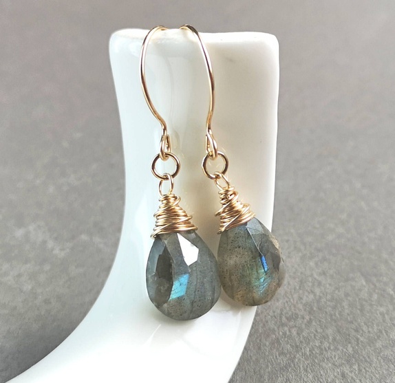 Gulløredobber - labradoritt - Epla