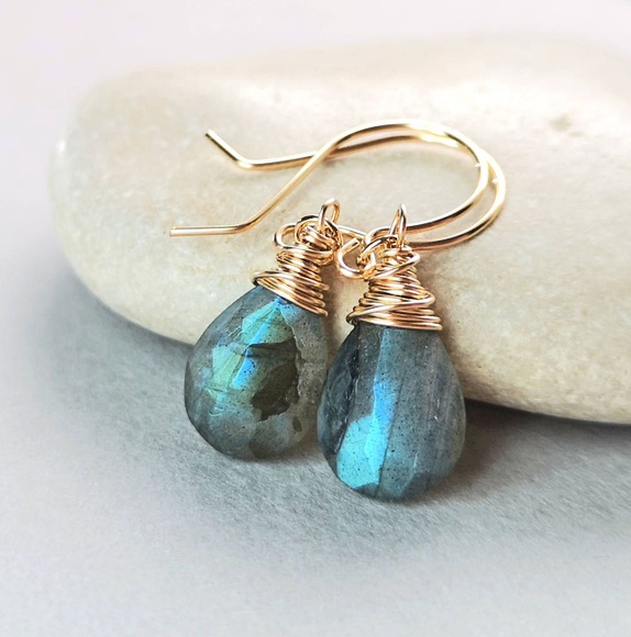 Gulløredobber - labradoritt - Epla