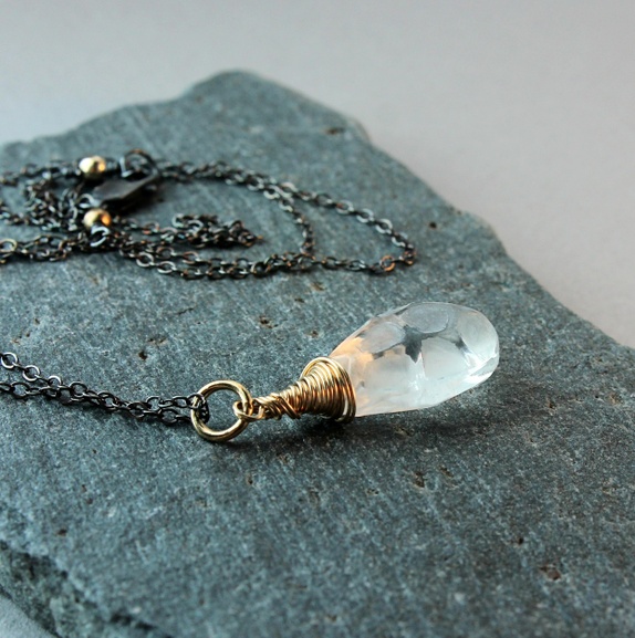Halssmykke - kvarts - Epla