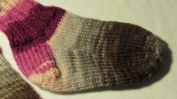 Tykke, myke raggsokker i str. 7 - 9 år. - Epla