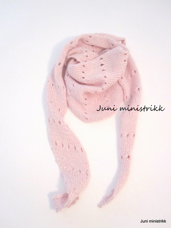 Silke Sjal/skjerf til baby. - Epla