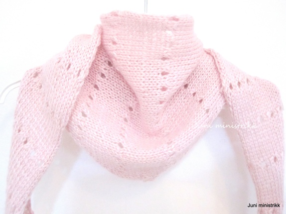 Silke Sjal/skjerf til baby. - Epla