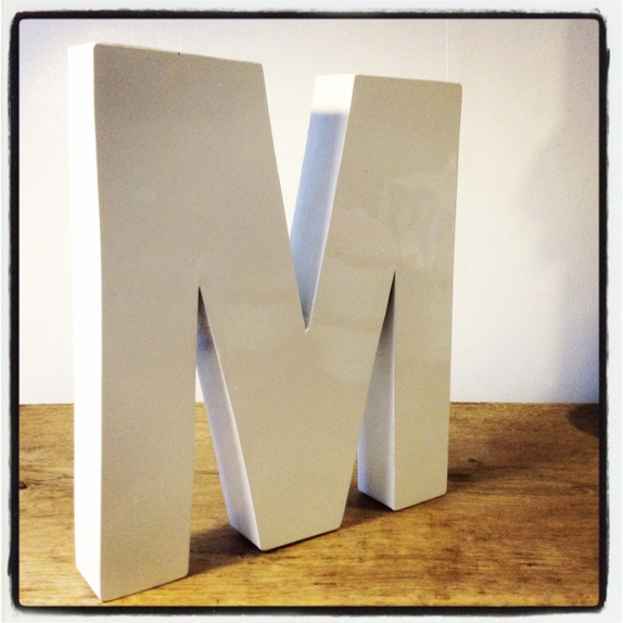 Bokstaven 'M' - Epla