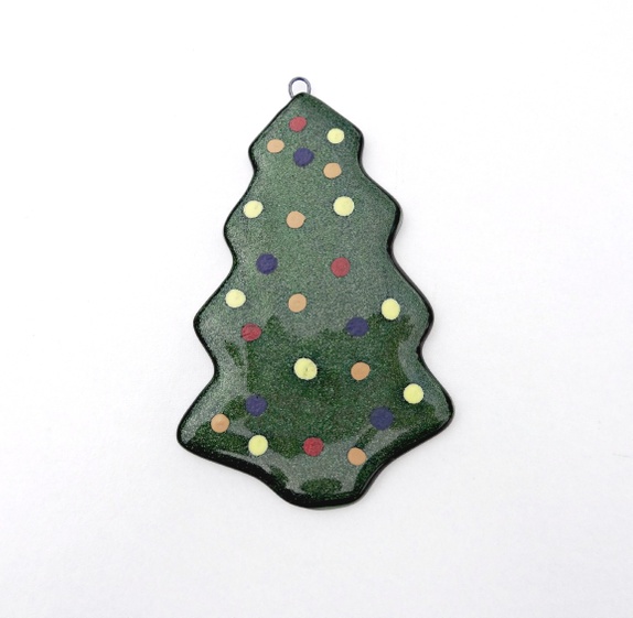 Juletre i kunstglass - Epla