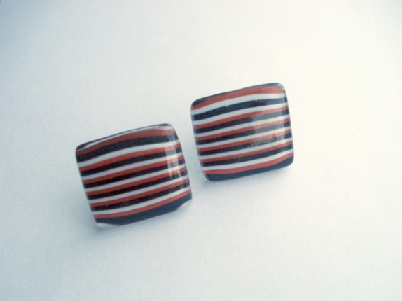 Mansjettknapper i kunstglass - Epla