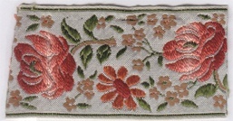 3 meter vevd vintage-pyntebånd - V3 - Epla