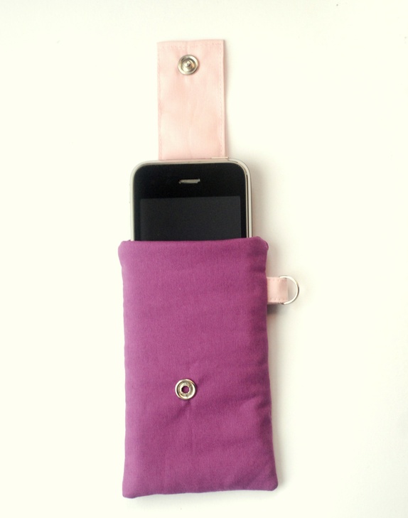 Iphone-etui Lilla og lyserosa - Epla