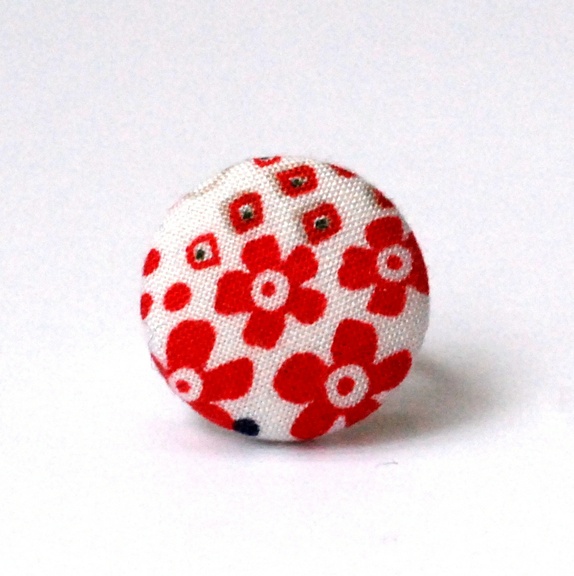 Ring - Røde blomster - Epla