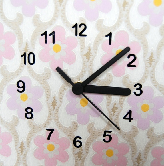 Retro LP-Klokke med tall - Epla