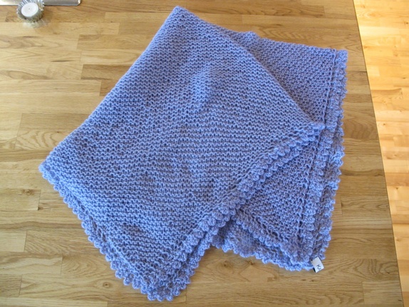 Babyteppe i ull - Epla