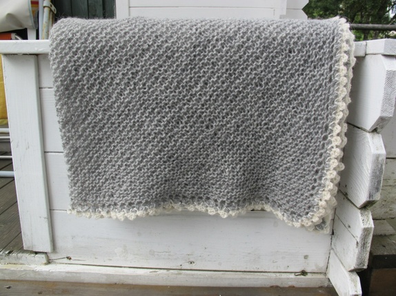 Babyteppe i ull - Epla